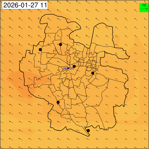 Jaipur - Air Quality Early Warning System, Project by Indian Institute of Tropical Meteorology ...